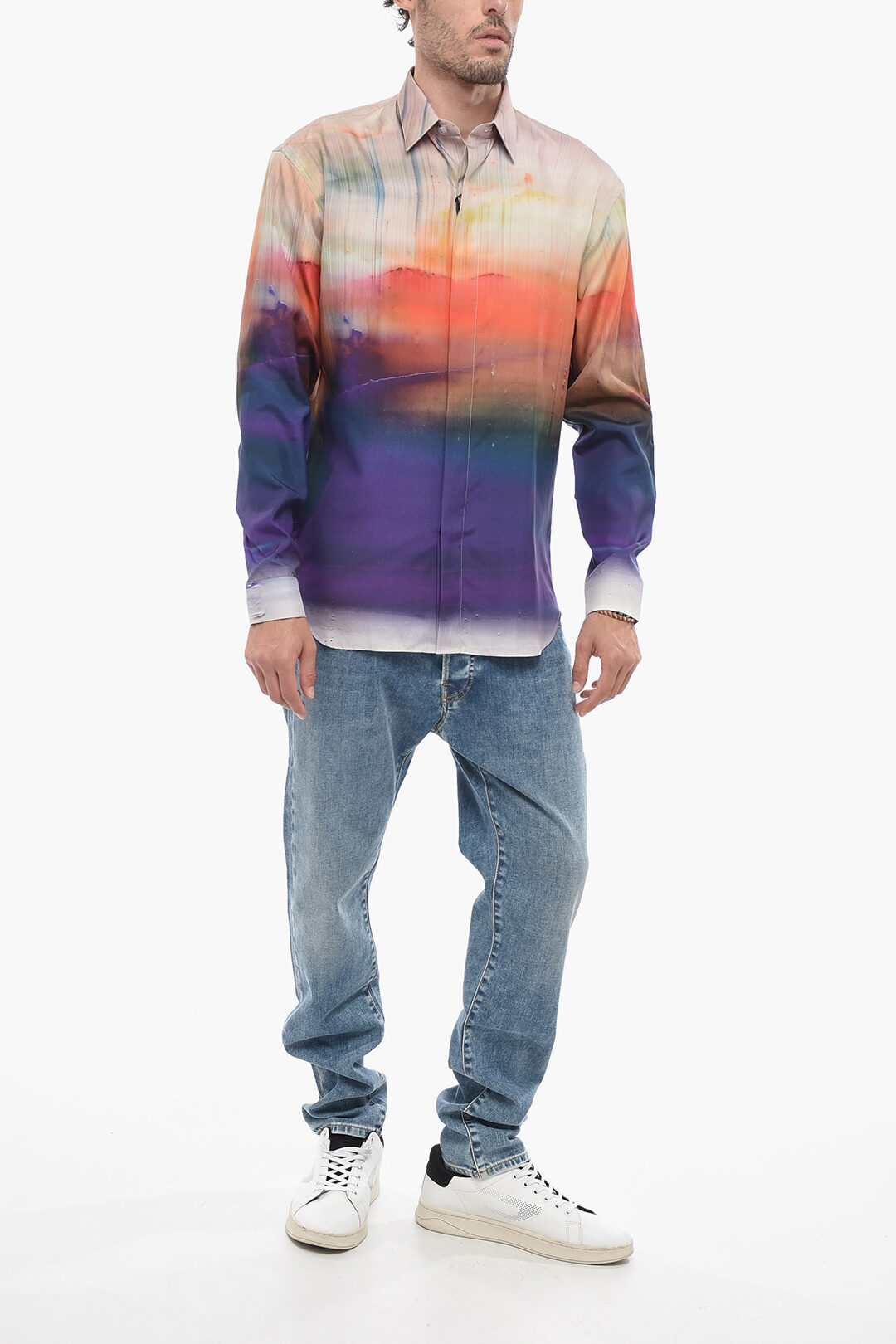 Berluti Gradient Effect Casual Shirt men - Glamood Outlet