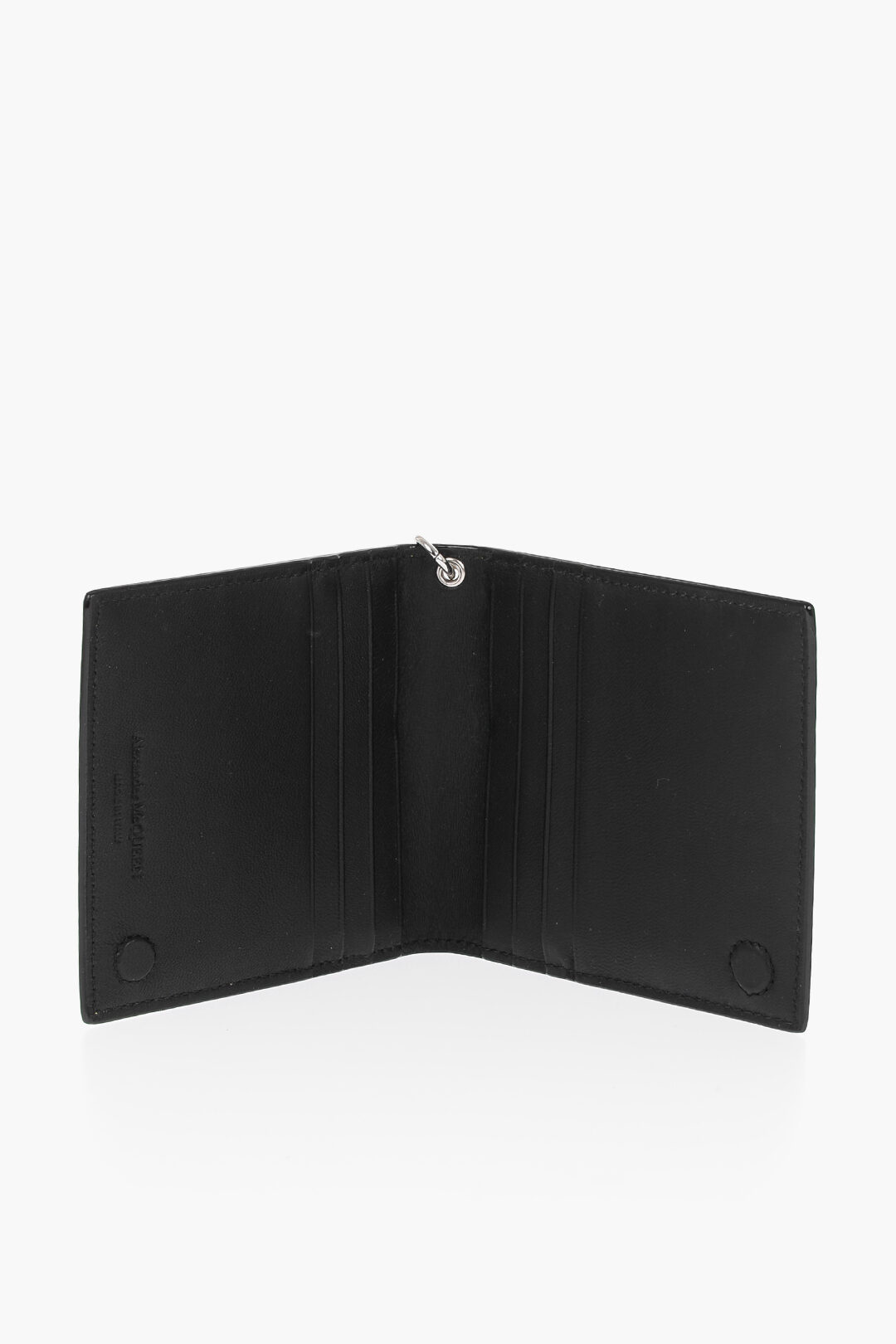 Alexander McQueen Gradient-Effect Leather Card Holder men - Glamood Outlet