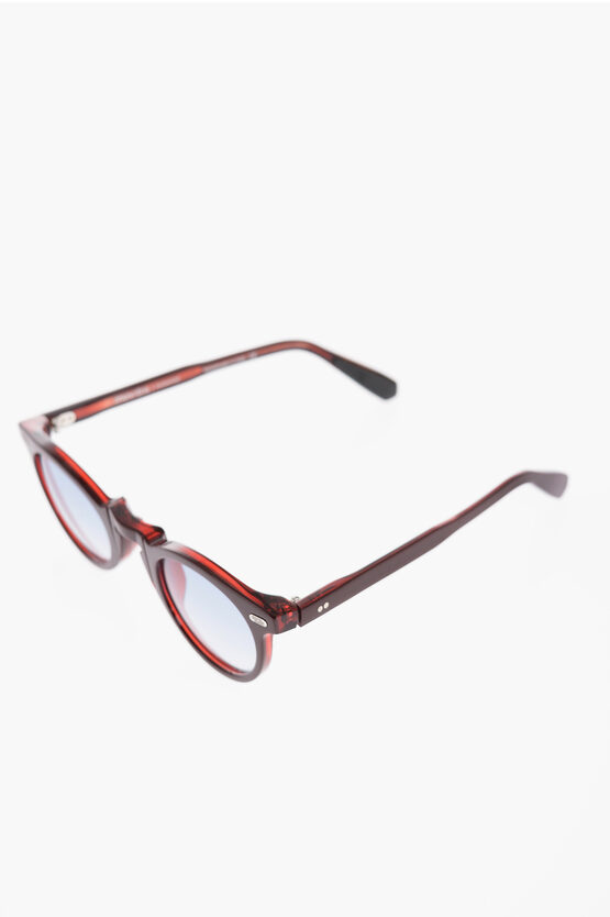 Movitra Gradient-Lenses Round Frame VOLTA Sunglasses women - Glamood Outlet