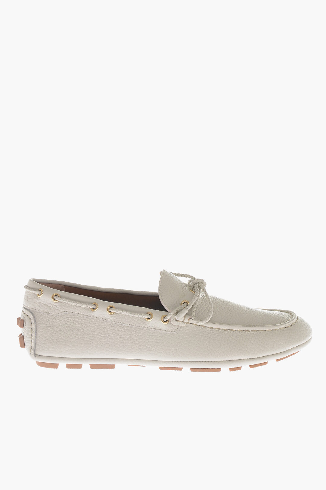Bally Hammered Leather Boat Lorafers women - Glamood Outlet