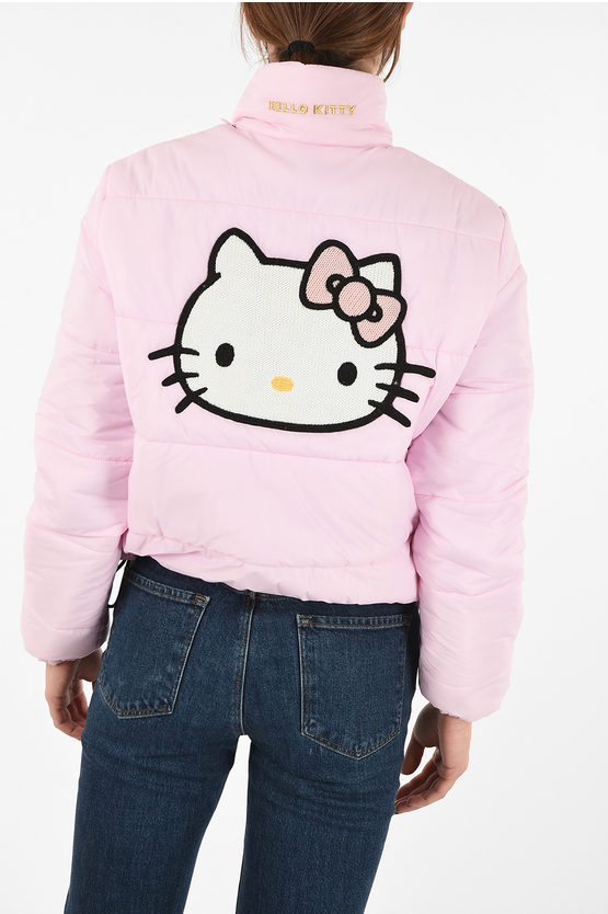 GCDS HELLO KITTY Embroidered Puffer women - Glamood Outlet