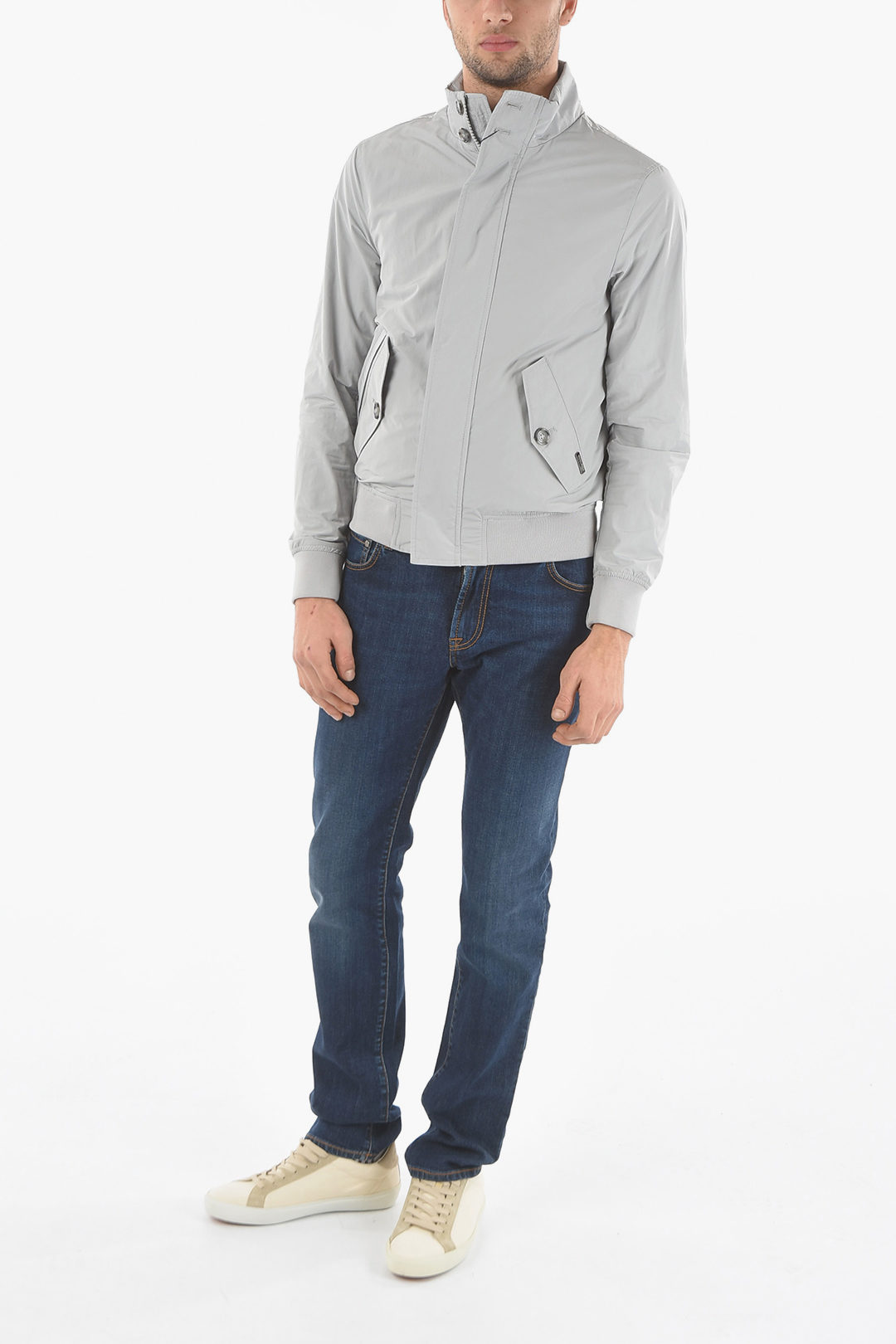 Woolrich Hidden Closure CLUB Jacket with Flap Pockets men - Glamood Outlet