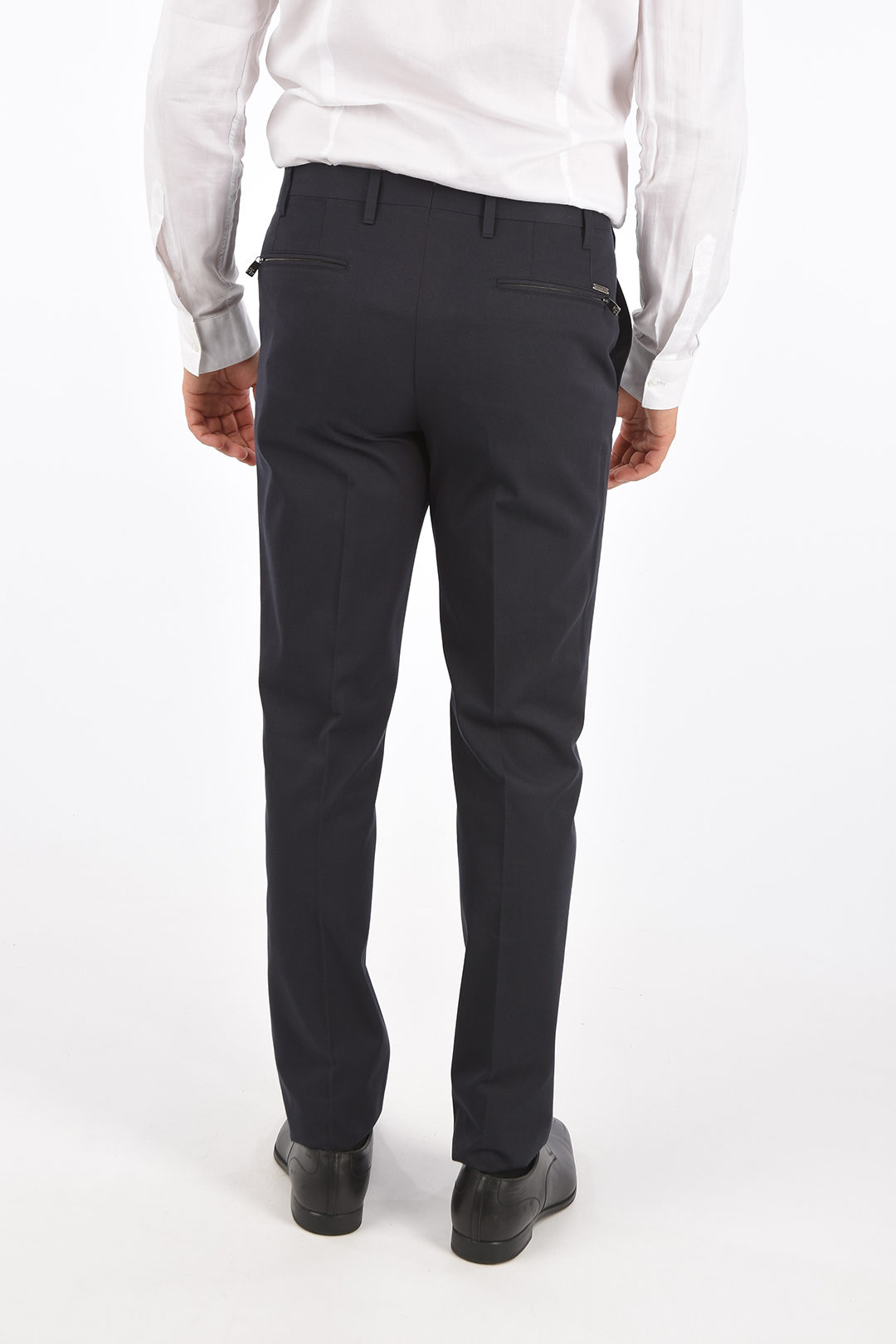 The Gigi Hidden Closure Straight Fit Pants men - Glamood Outlet