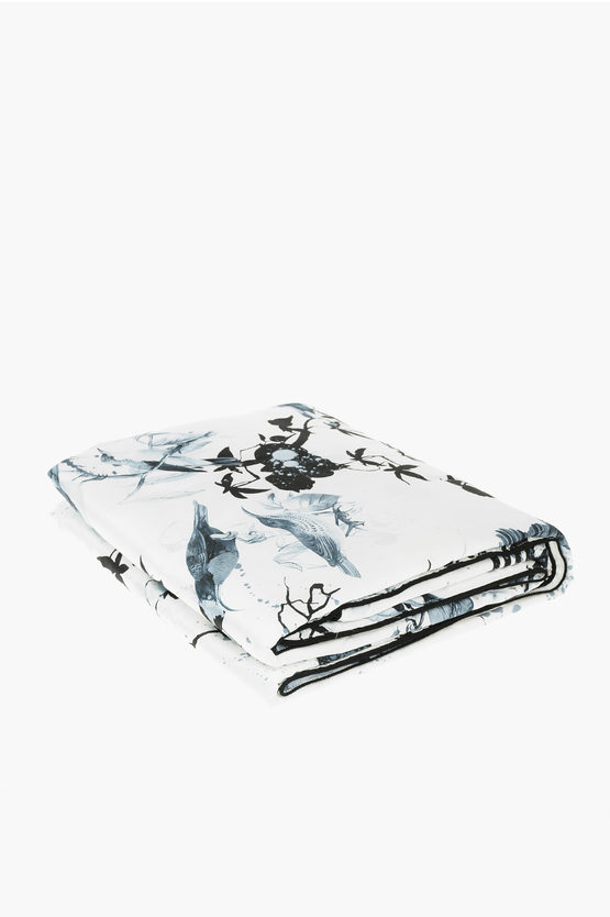 Roberto Cavalli HOME Silk BIRD RAMAGE Plaid unisex men women - Glamood ...