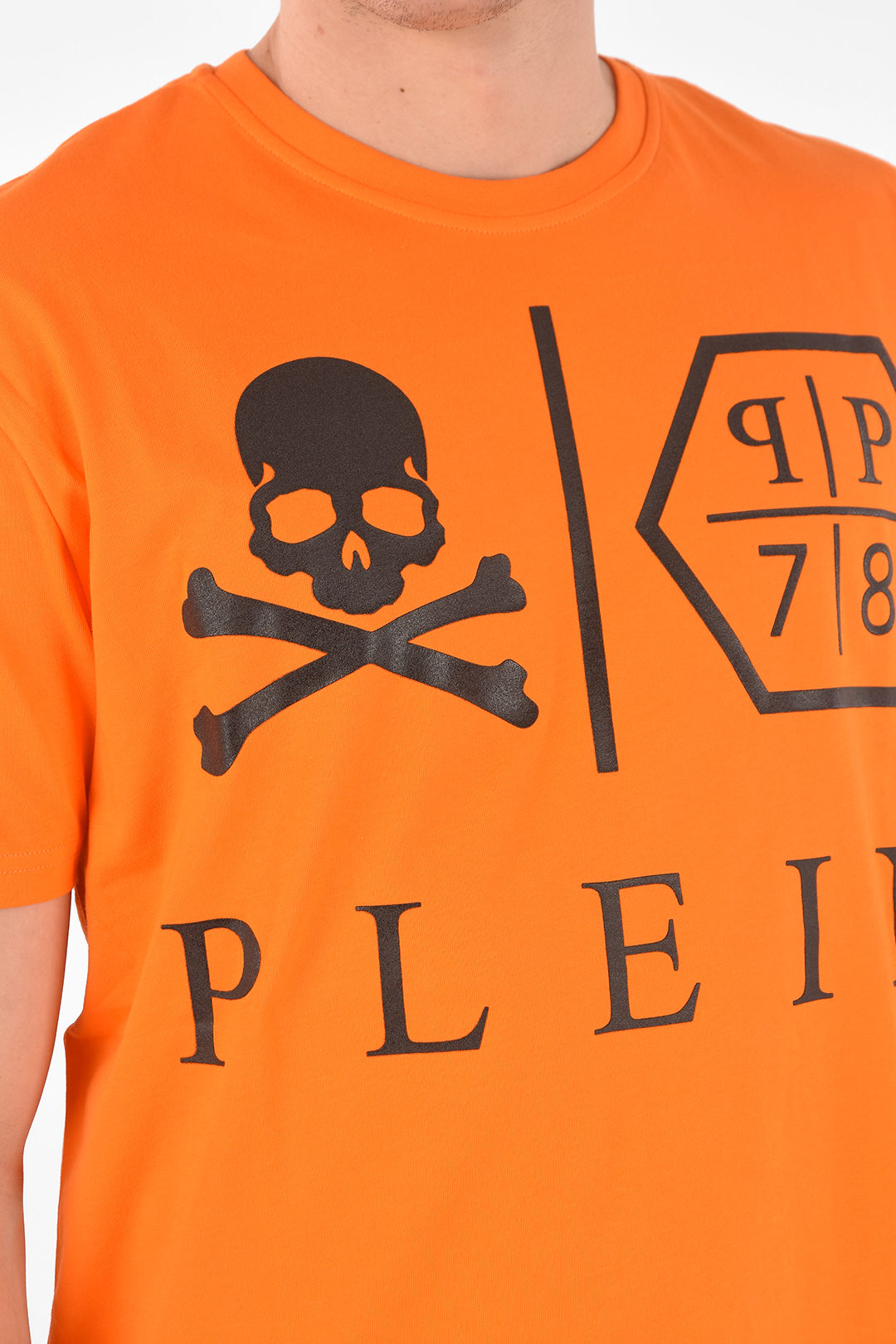 Philipp Plein HOMME EST.1978 cotton crew-neck t-shirt with print men ...