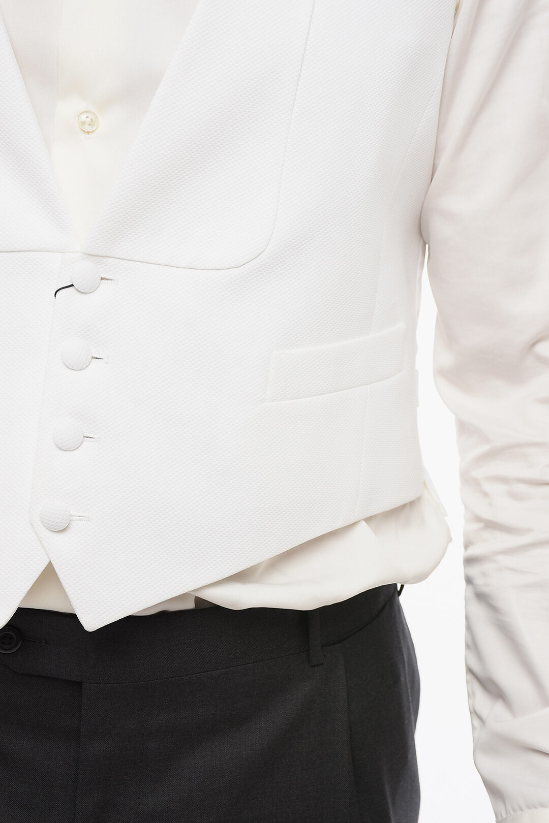 Corneliani Honeycomb Cotton MASTER Formal Vest men - Glamood Outlet