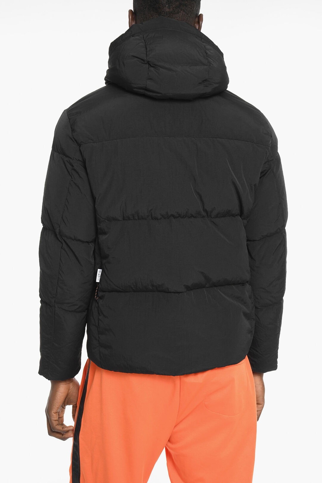 Adhoc Hooded Down Jacket with Flap Pockets men - Glamood Outlet