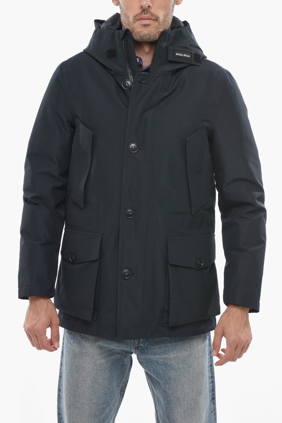 Woolrich Hooded GTX MOUNTAIN Down Jacket men - Glamood Outlet