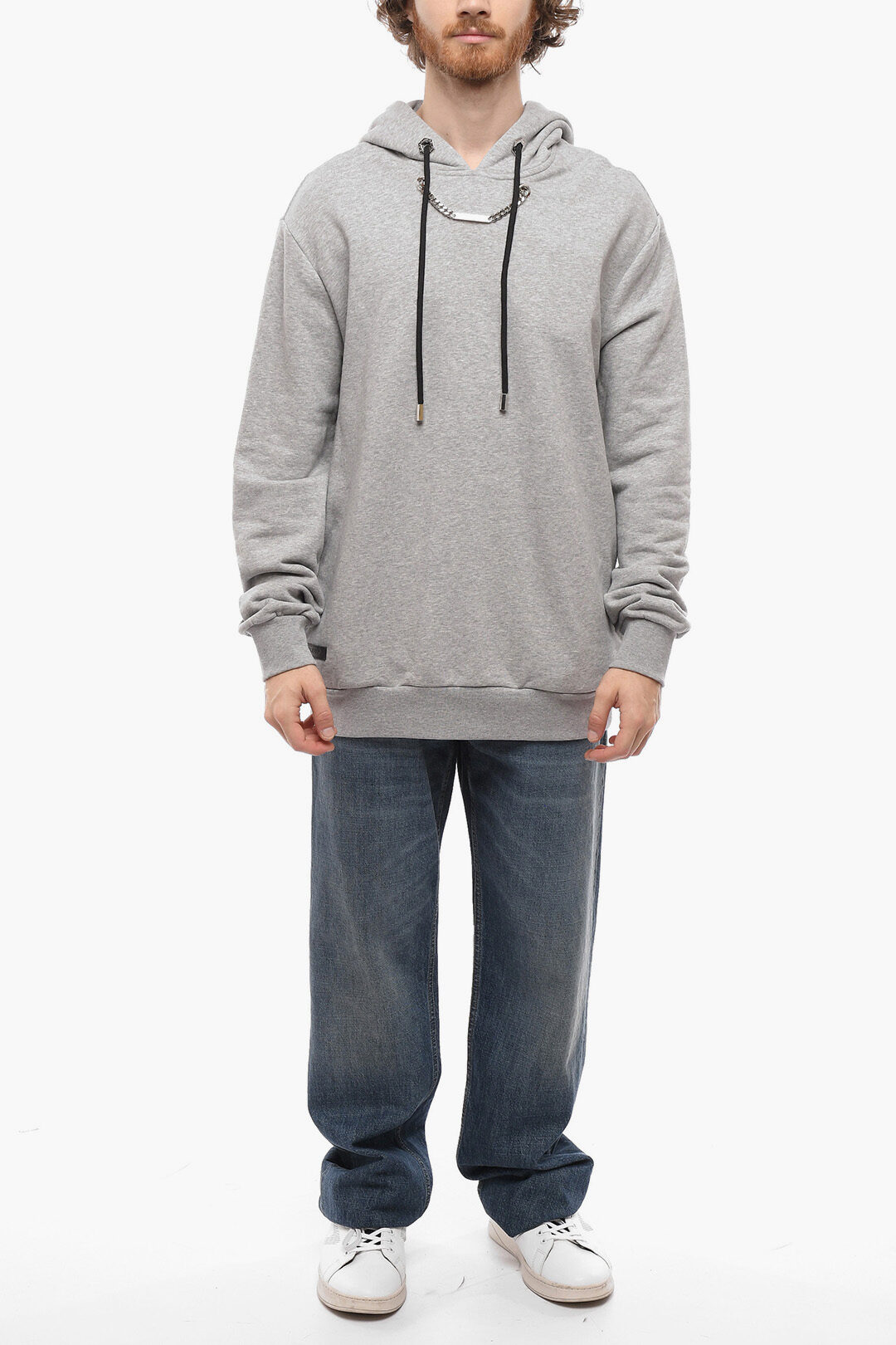 Philipp Plein Hoodie Sweatshirt with Chain men - Glamood Outlet