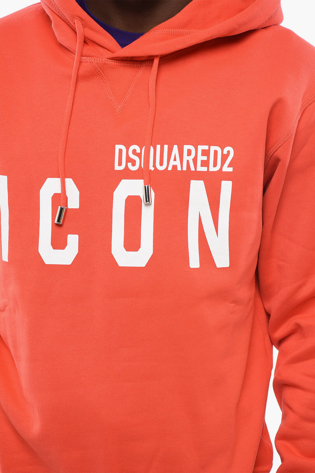 Dsquared2 ICON Hoodie Sweatshirt with Logo Print men - Glamood Outlet