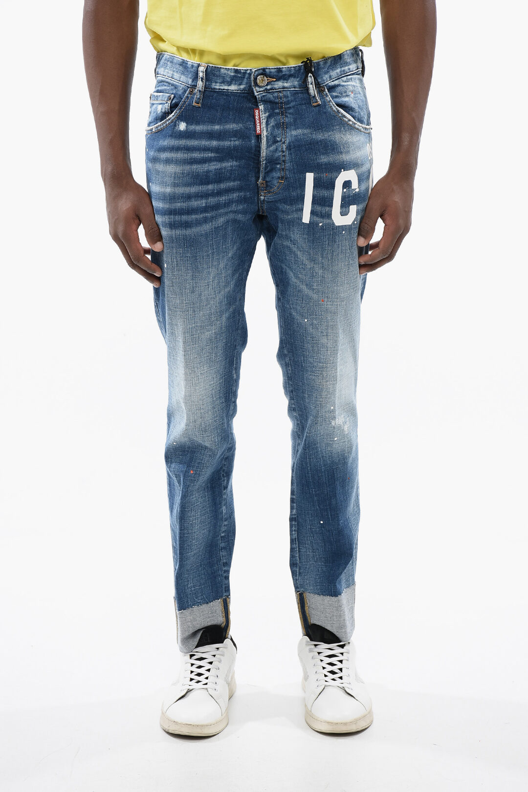 Dsquared2 ICON Jeans Crop COOL GUY uomo - Glamood Outlet
