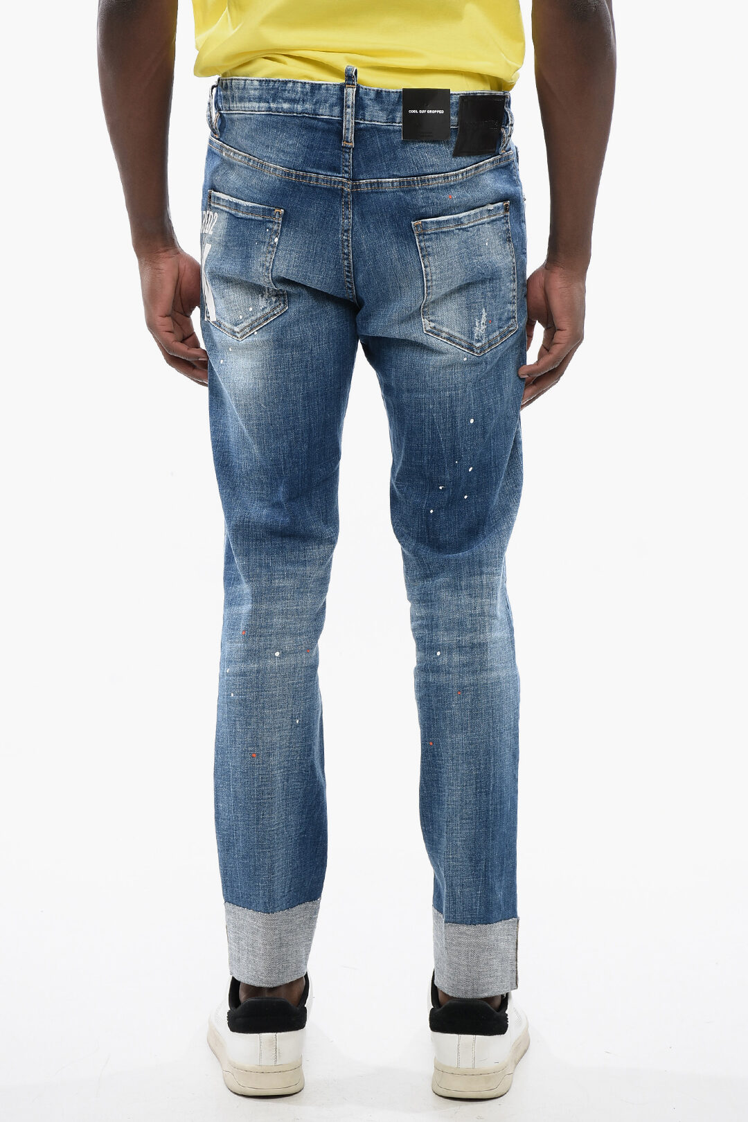 Dsquared2 ICON Jeans Crop COOL GUY uomo - Glamood Outlet