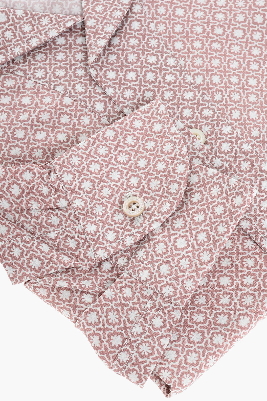 Corneliani ID Floral Patterned Silk Shirt men - Glamood Outlet