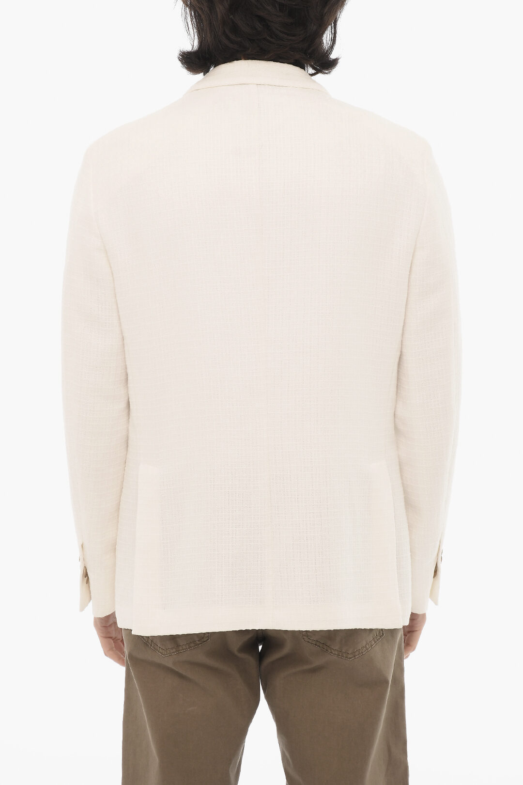 Corneliani ID Side Vents Notch Lapel IDENTITY 2-Button Blazer men ...