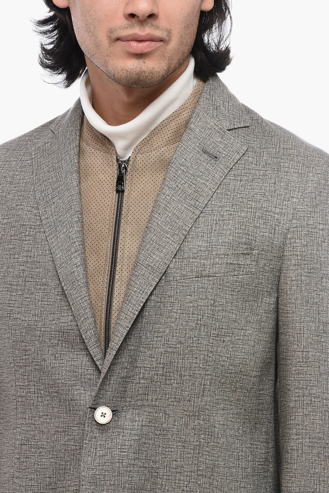 Corneliani ID Silk Half-lined Blazer with Removable Layer men - Glamood ...
