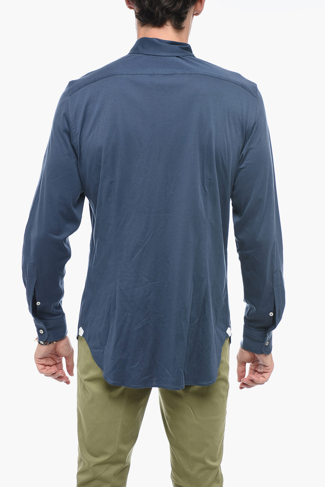 Loro Piana Jersey Cotton ANDREW Shirt men - Glamood Outlet