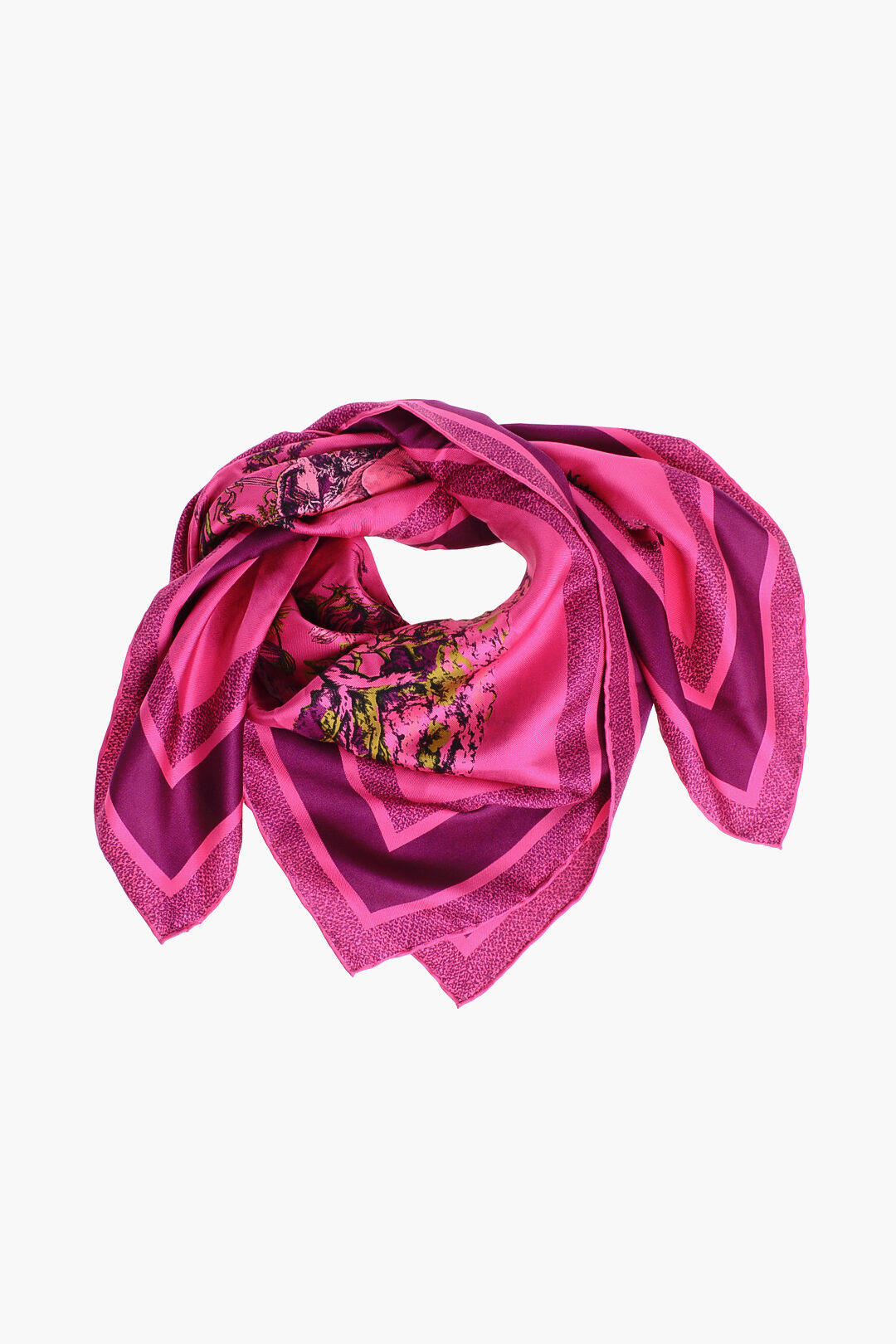 Dior Jungle Patterned Silk Foulard women - Glamood Outlet