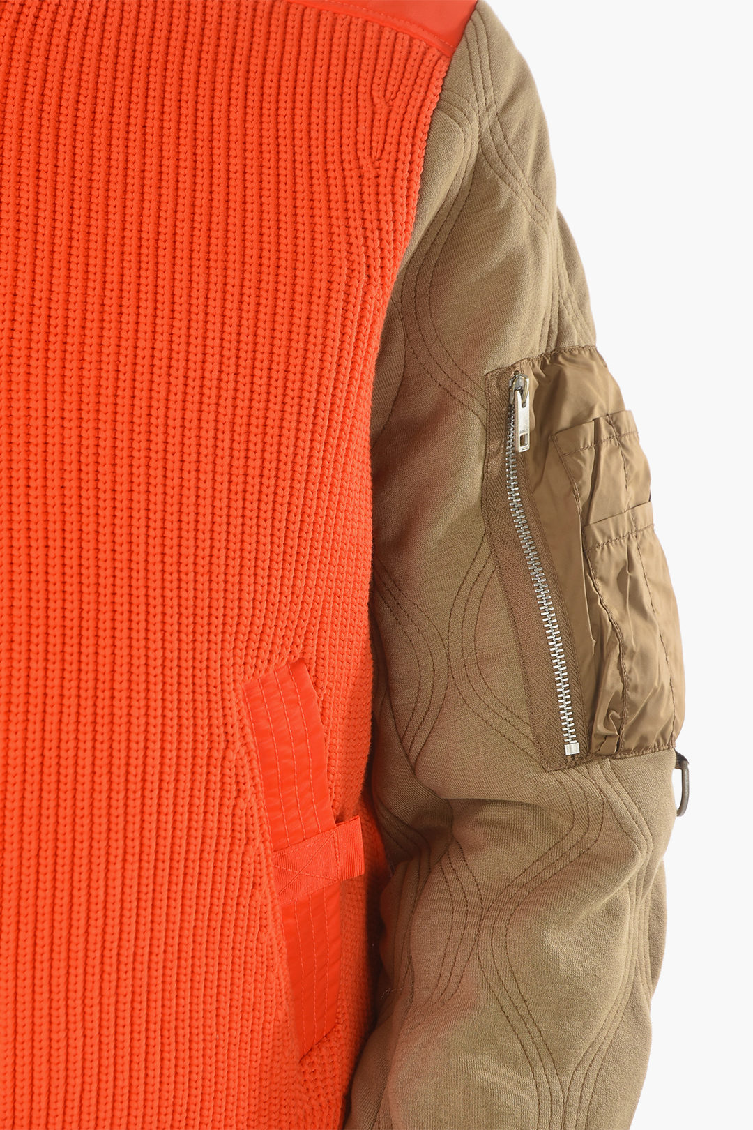 Diesel Knitted Body K-OHIO Bomber Jacket men - Glamood Outlet