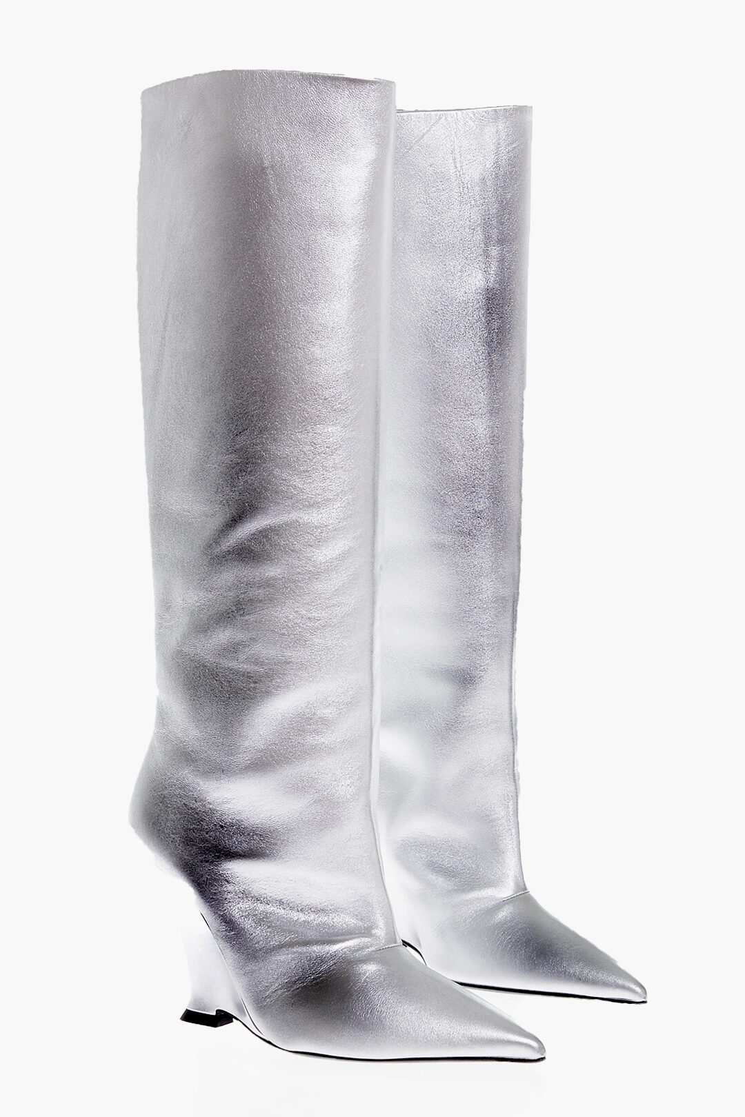 3Juin Laminated Leather CLEA Boot with Wedge 10,5cm women - Glamood Outlet