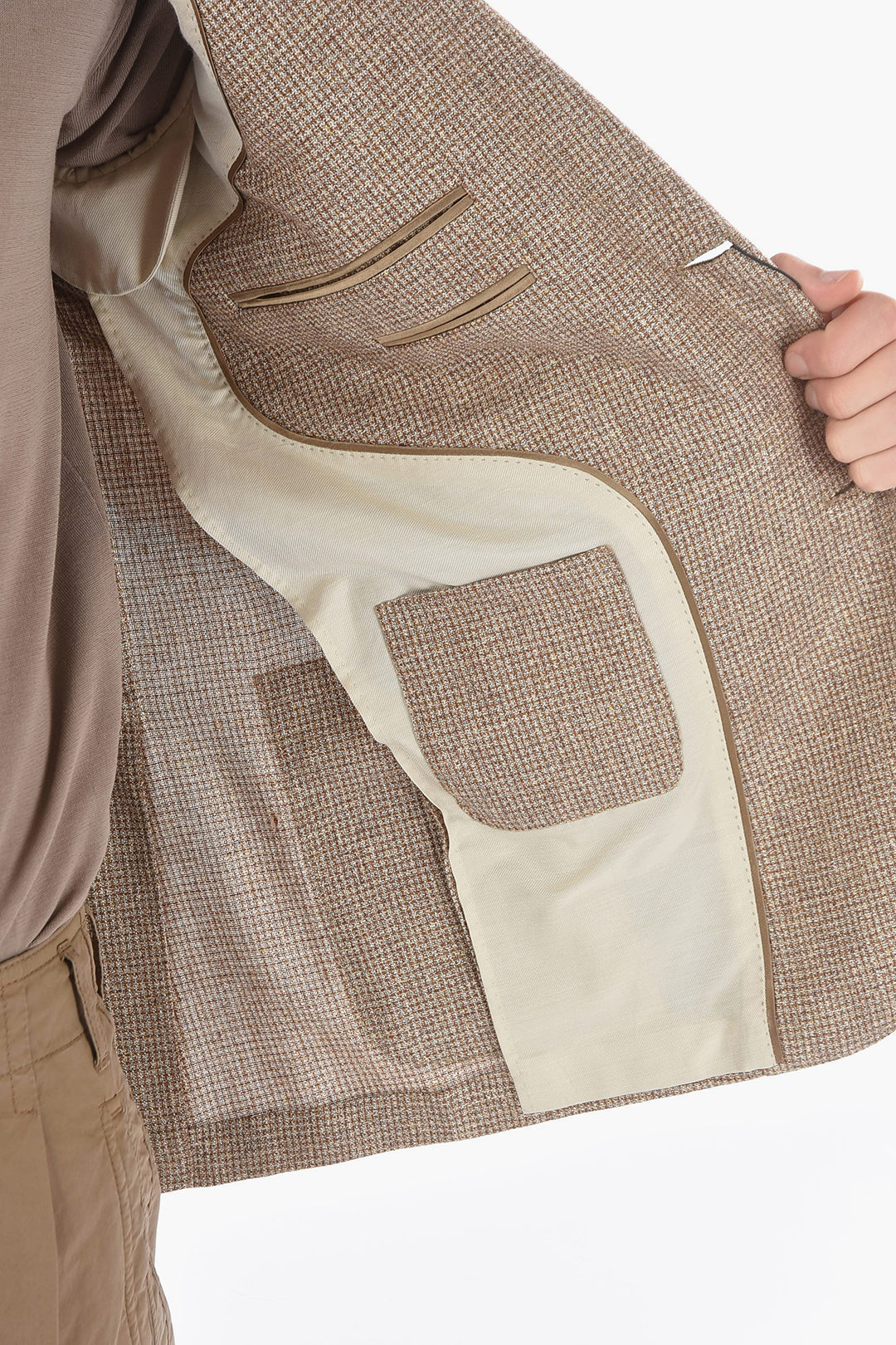 Corneliani LEADER SOFT Patch Pocket 2-button Blazer men - Glamood Outlet