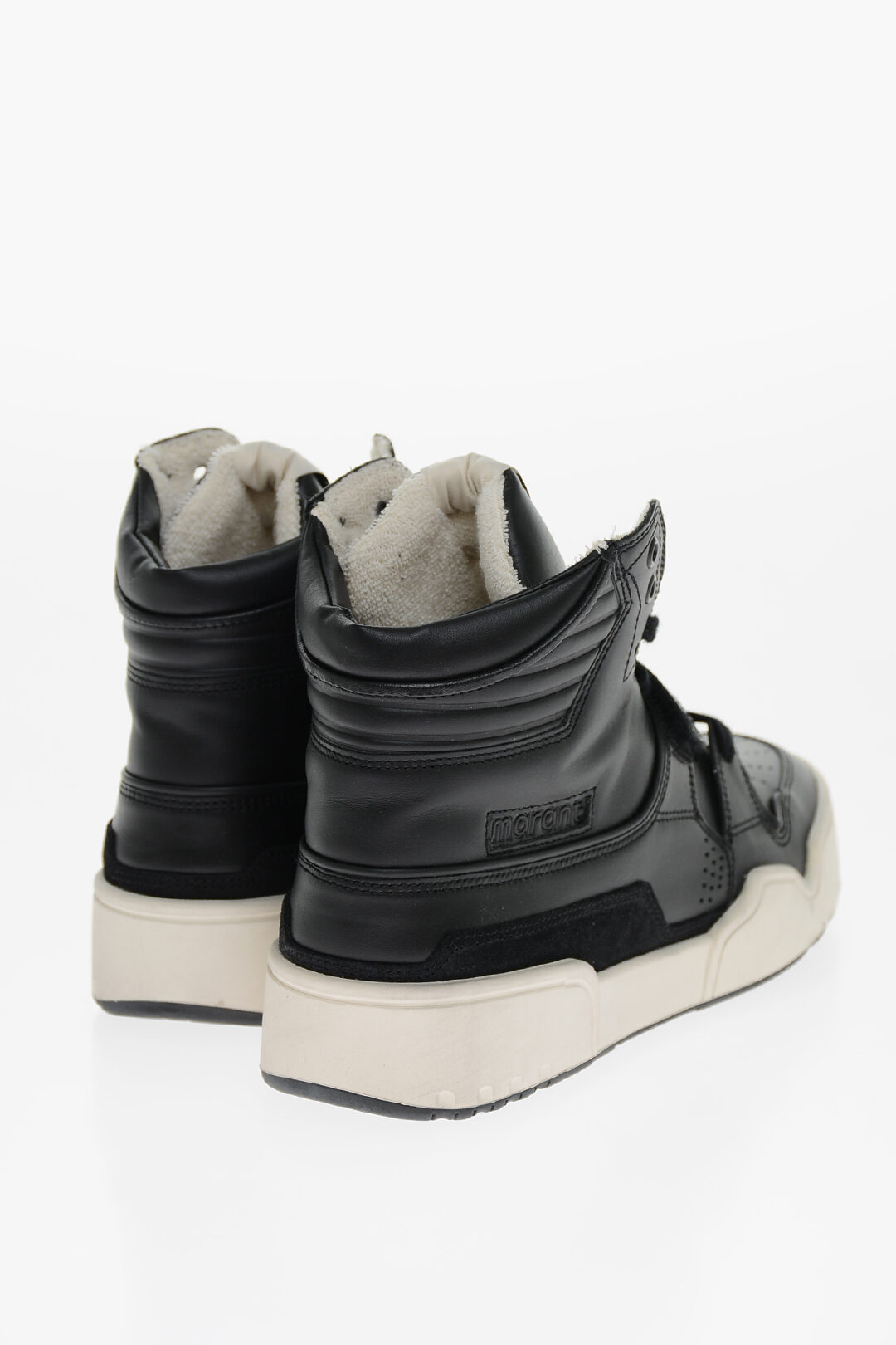 Isabel Marant Leather ALSEEH Sneakers with Terry Lining men - Glamood ...