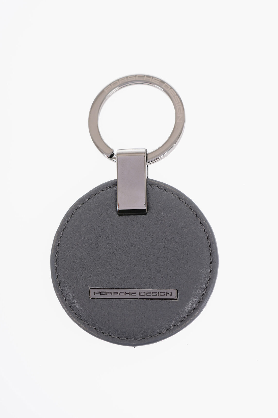 Porsche Design Leather and Metal Keyring men - Glamood Outlet