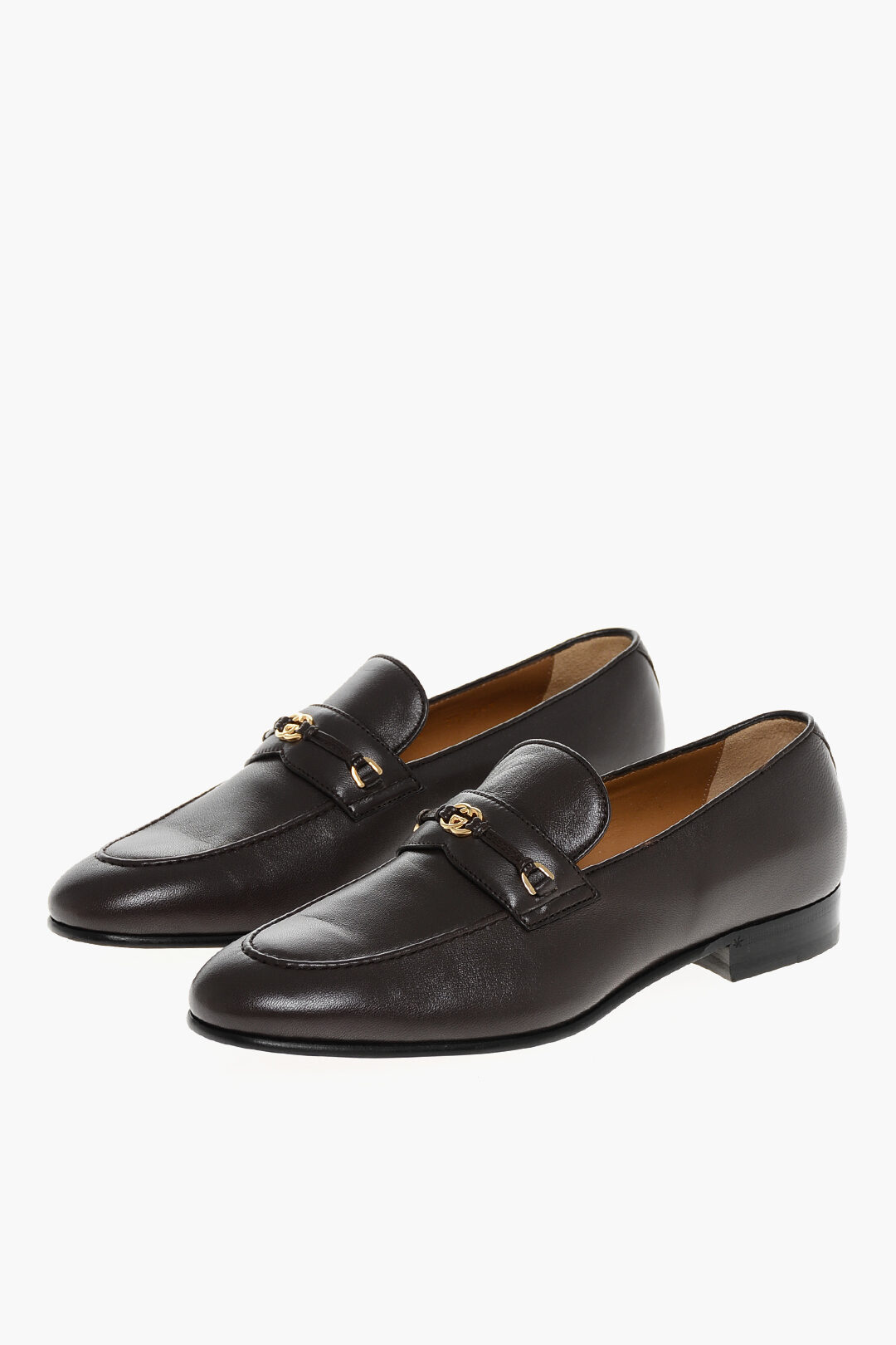 Gucci Leather Bit Loafers With Logo Detail men - Glamood Outlet