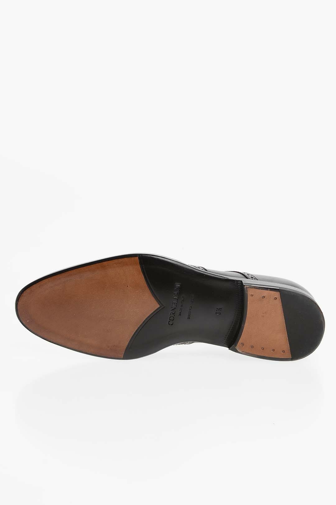 Corneliani Leather Brogue Derby Shoes men - Glamood Outlet