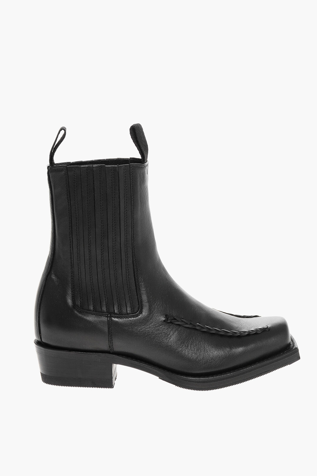 Hereu Leather Chelsea Boots with Square Toe 3cm women - Glamood Outlet