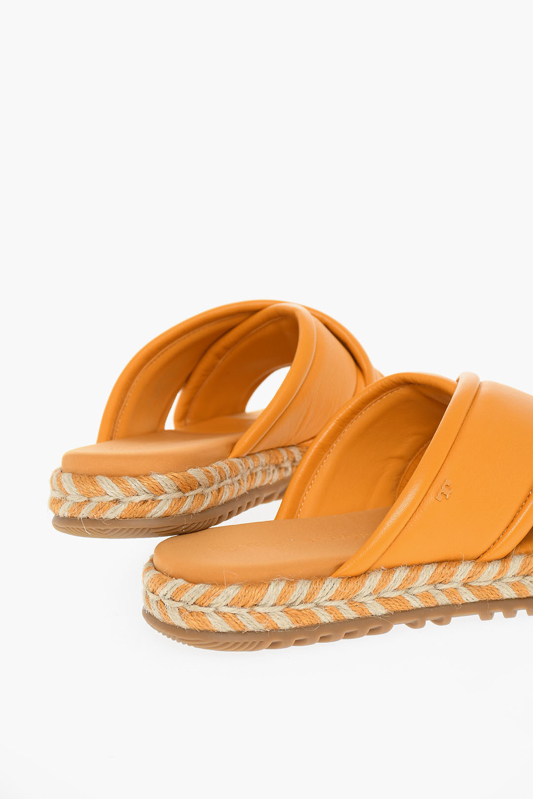 Tory Burch Leather CRISS CROSS Slides women - Glamood Outlet