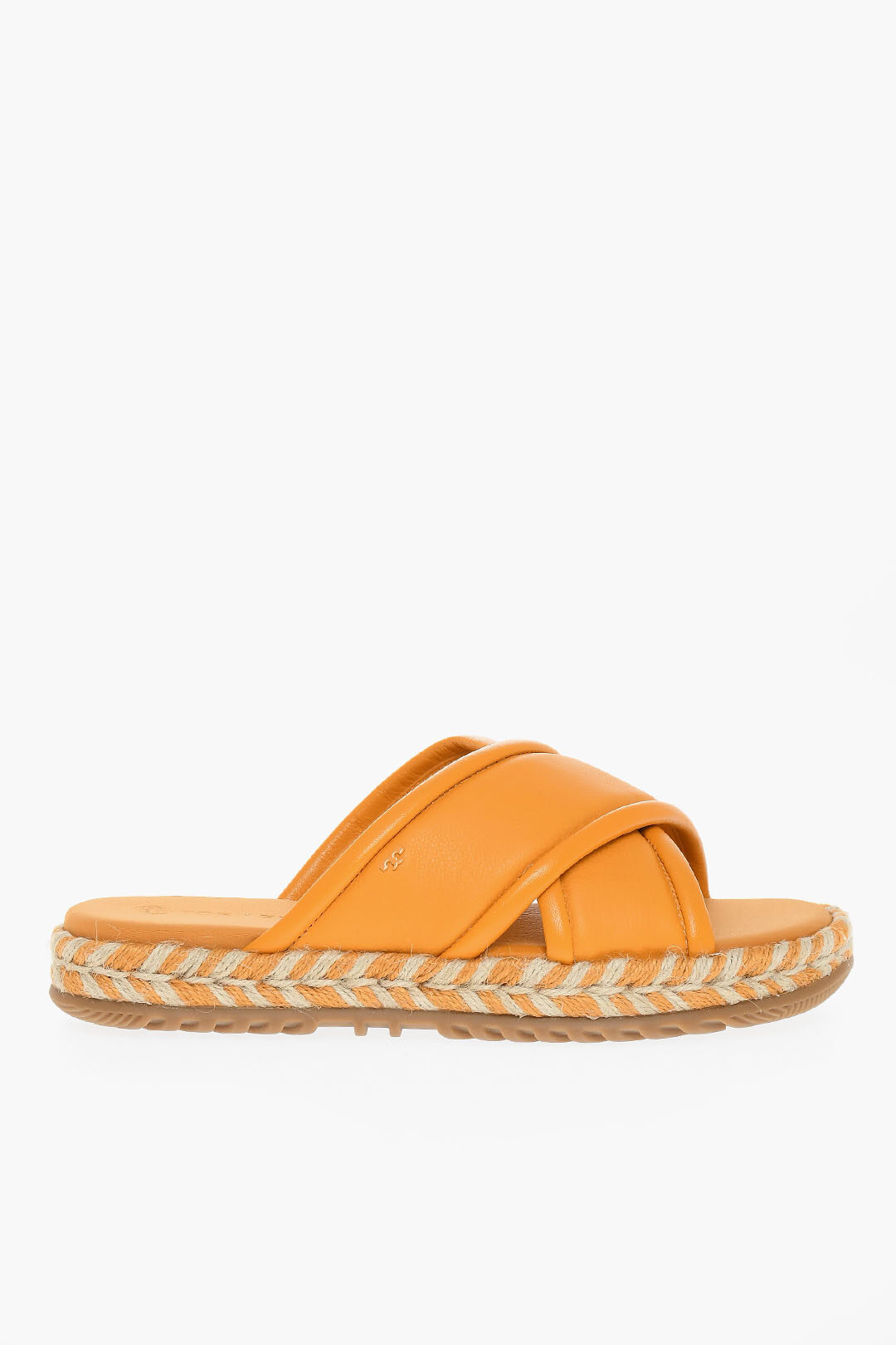 Tory Burch Leather CRISS CROSS Slides women - Glamood Outlet