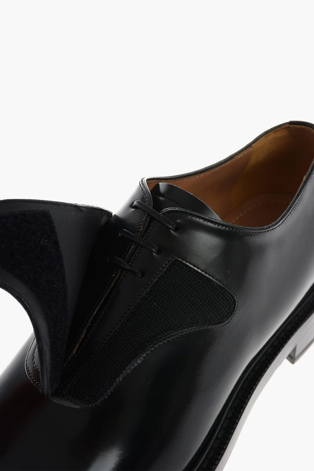 Dior leather Derby shoes with touch strap closure men Dior leather Derby shoes with touch strap closure men
