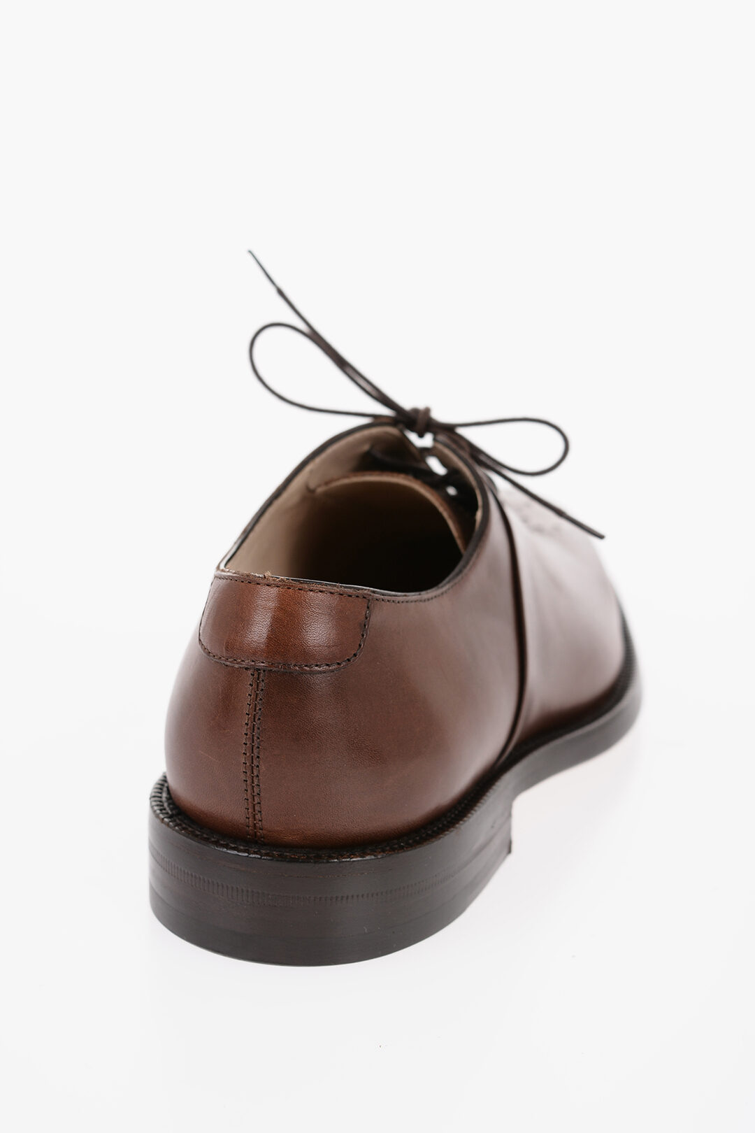 Corneliani Leather Derby Shoes men - Glamood Outlet
