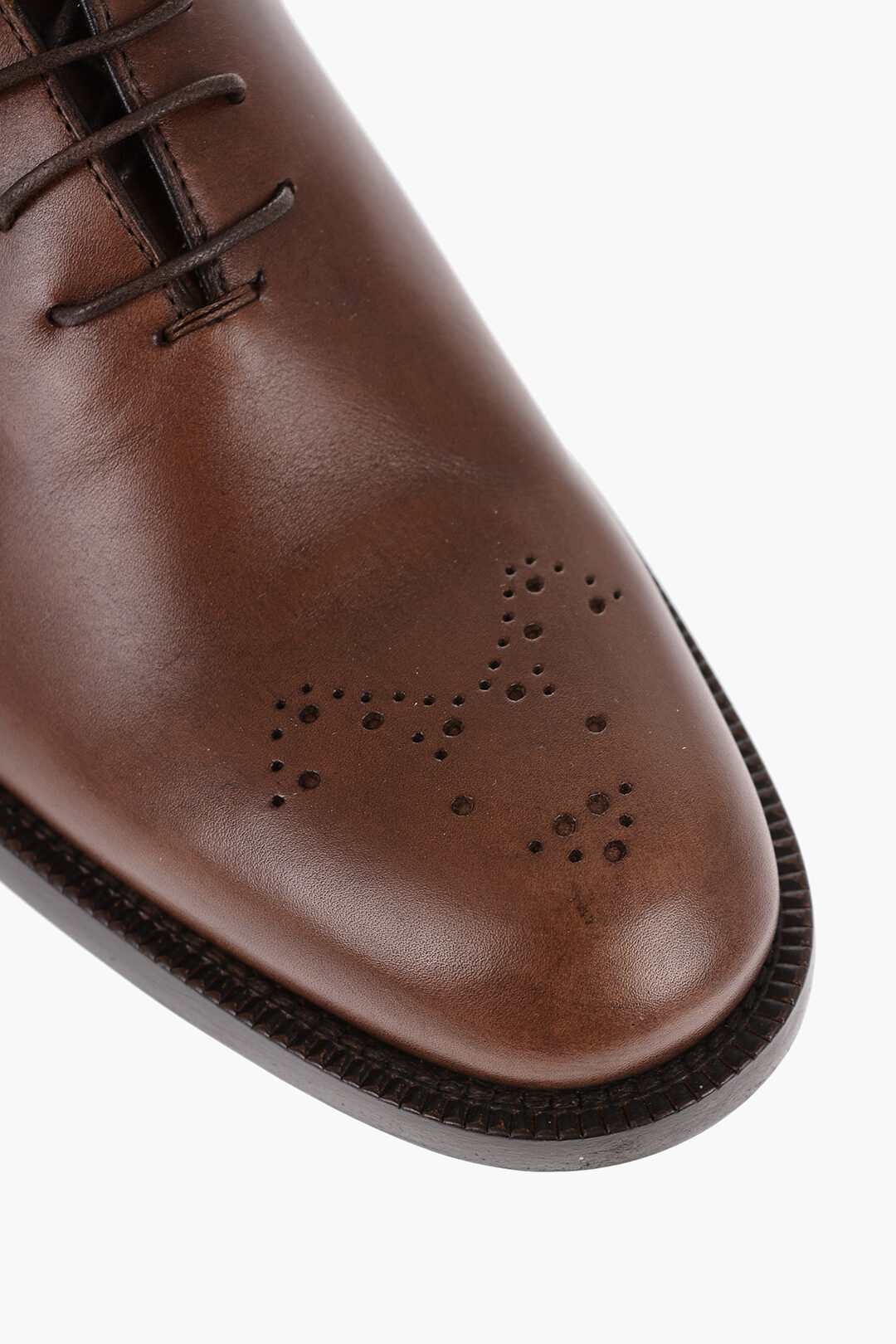 Corneliani Leather Derby Shoes men - Glamood Outlet