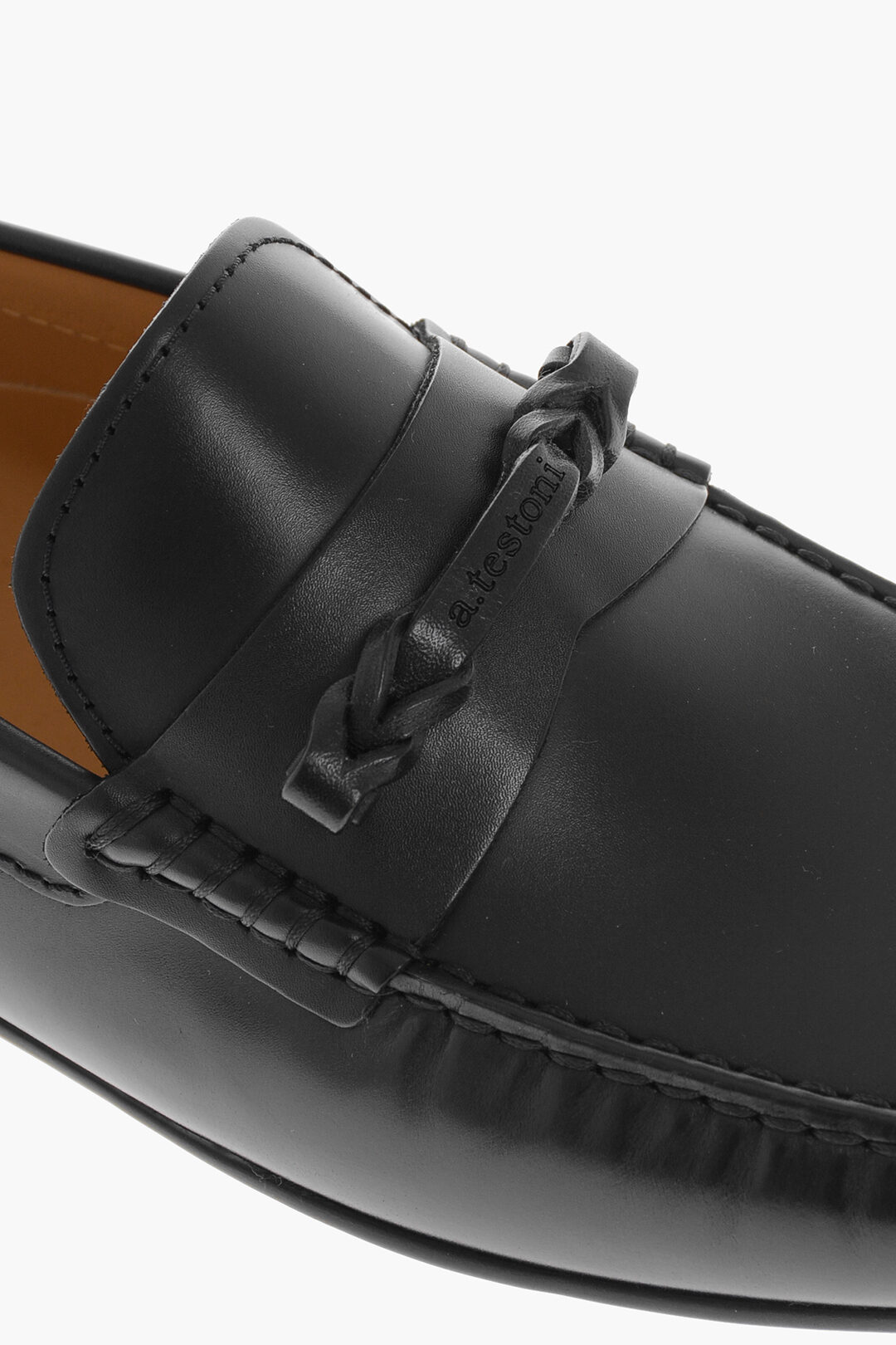 Testoni Leather DRIVER Bit Loafers men - Glamood Outlet