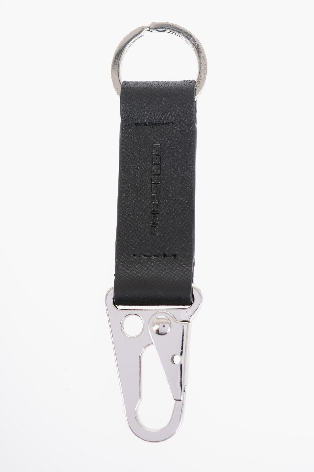 Momodesign Leather Keychain With Embossed Logo men - Glamood Outlet