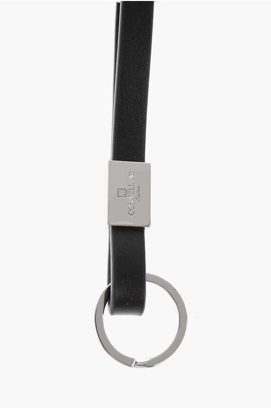 Corneliani Leather Keyring men - Glamood Outlet