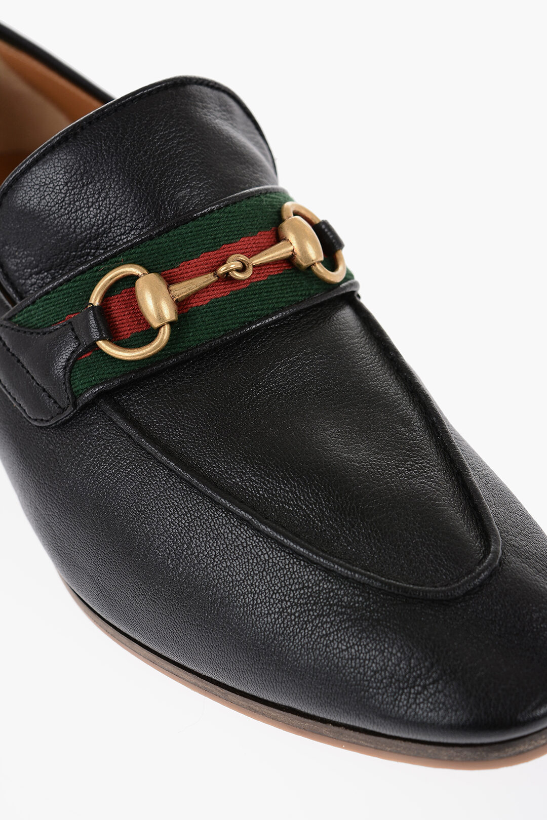 Gucci Leather Loafers with Iconic Detail men - Glamood Outlet