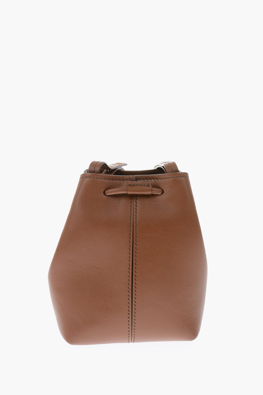 Max Mara leather mini Bucket bag women - Glamood Outlet