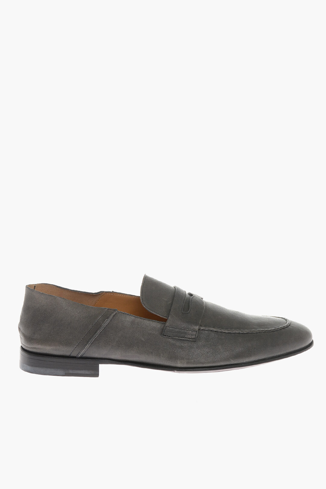 Testoni Leather Penny Loafers men - Glamood Outlet