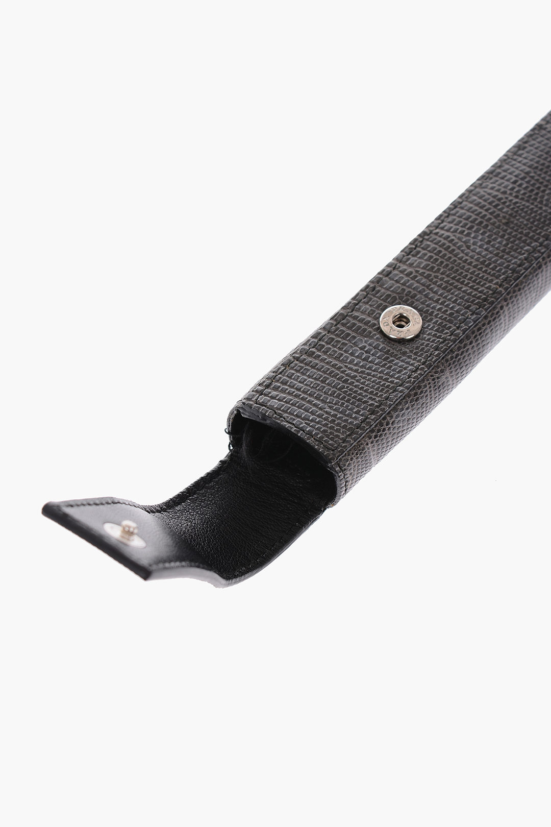 Prada leather pocket pen holder men - Glamood Outlet