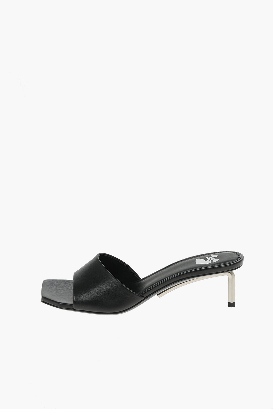 Off-White Leather SPONGE Mules 5cm women - Glamood Outlet