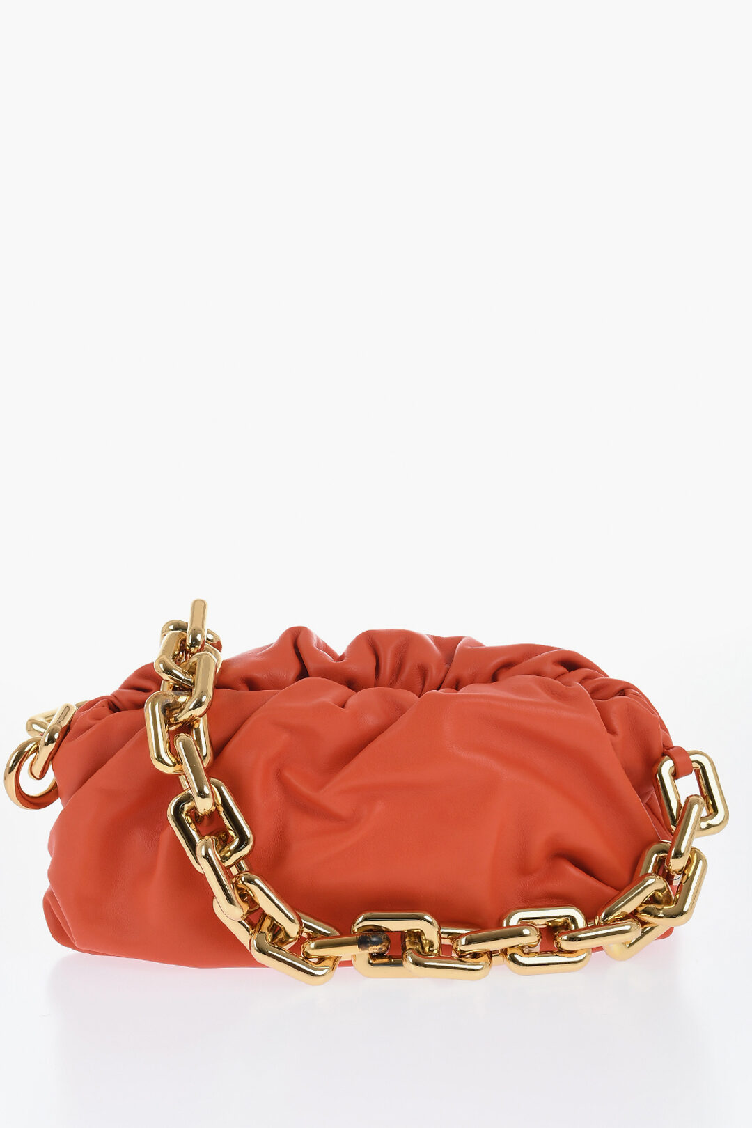 Bottega Veneta Leather THE CHAIN POUCH Bag with Magnetic Closure women ...
