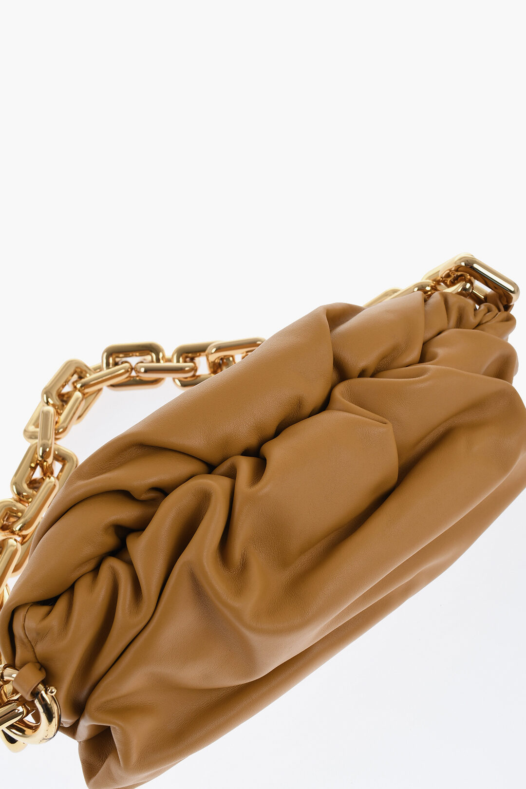 Bottega Veneta Leather THE CHAIN POUCH Bag with Magnetic Closure women ...