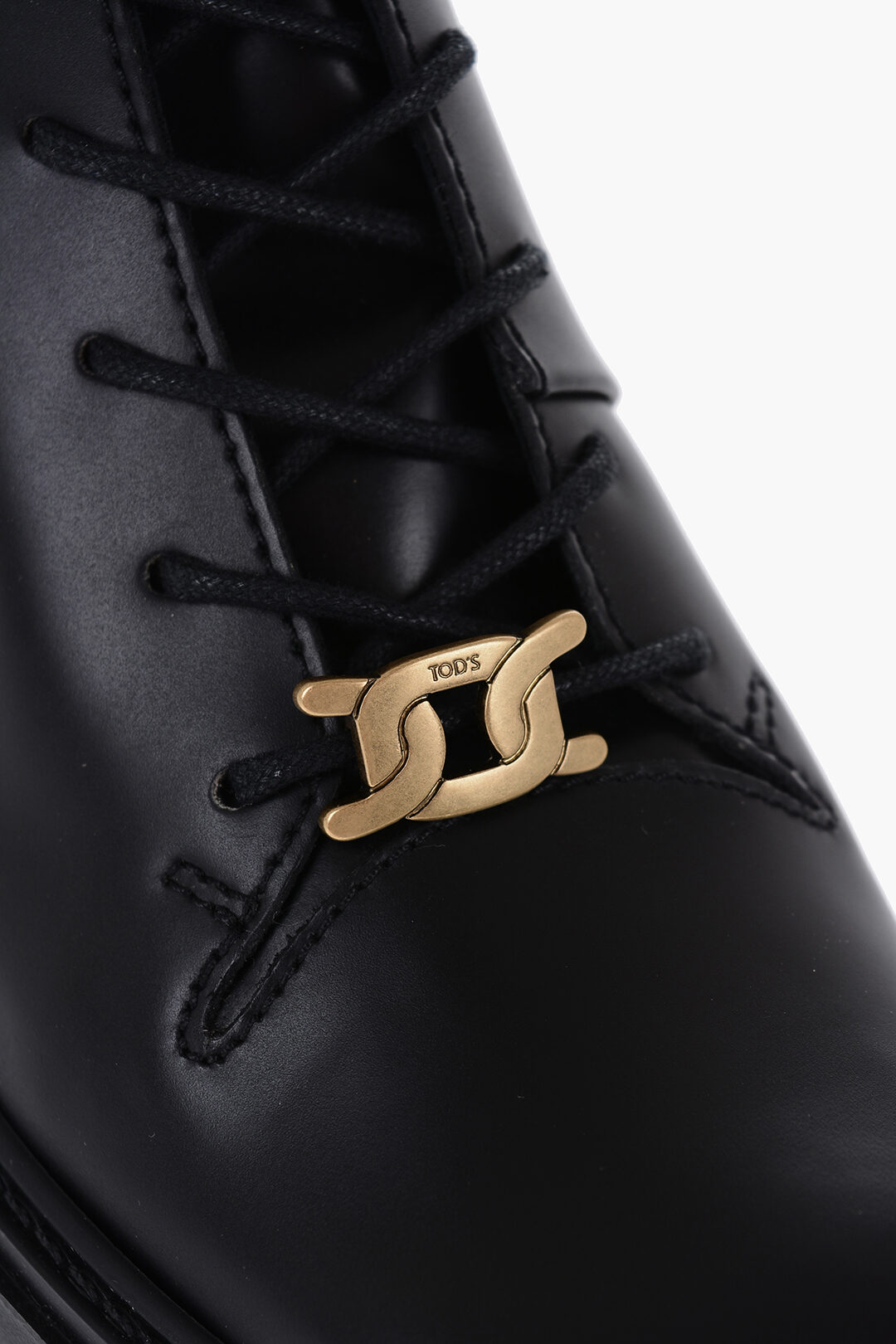 Tod's Leather Wesern Boots with Track Sole and Heel 5cm women - Glamood ...