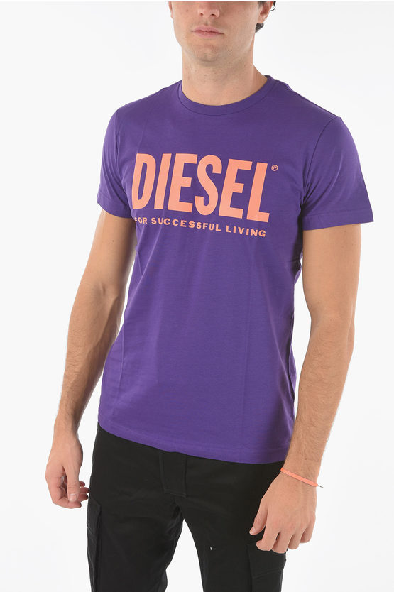 Diesel Lettering Logo Printed T-DIEGO-LOGO T-shirt men - Glamood Outlet