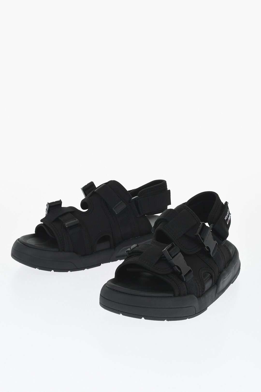 Neil Barrett LI-NING Solid Color Technical Fabric Sandals men - Glamood ...