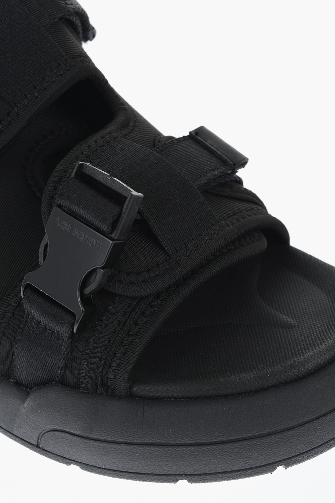 Neil Barrett LI-NING Solid Color Technical Fabric Sandals men - Glamood ...