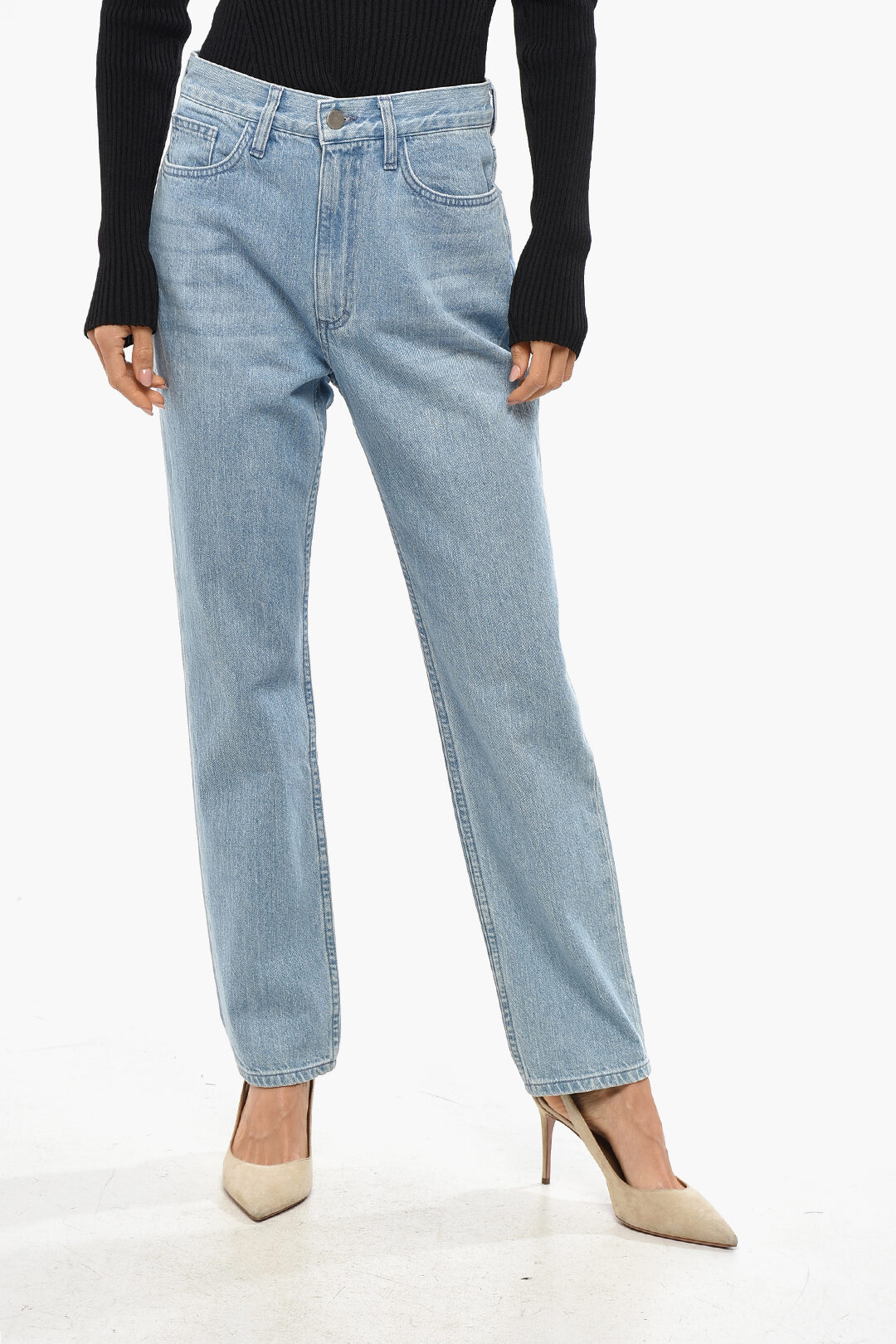 Partow Light-Wash Denim Slim-Fit Jeans 16cm women - Glamood Outlet