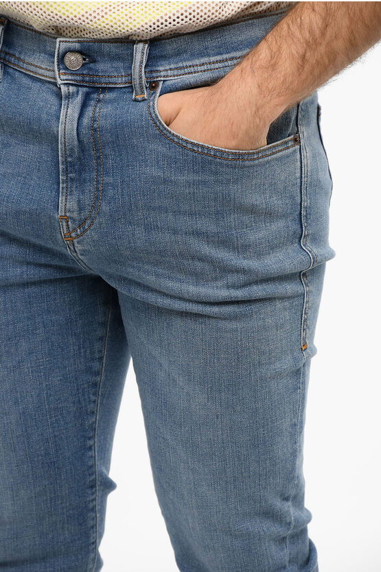 Diesel Light-washed 1983 Skinny Jeans with High Waist men - Glamood Outlet